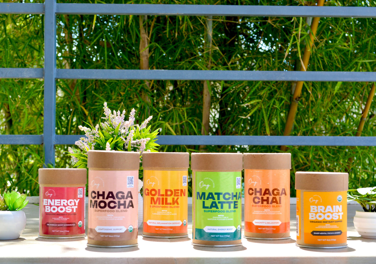 Organic Chaga Chai Superfood Blend – OMG Superfoods